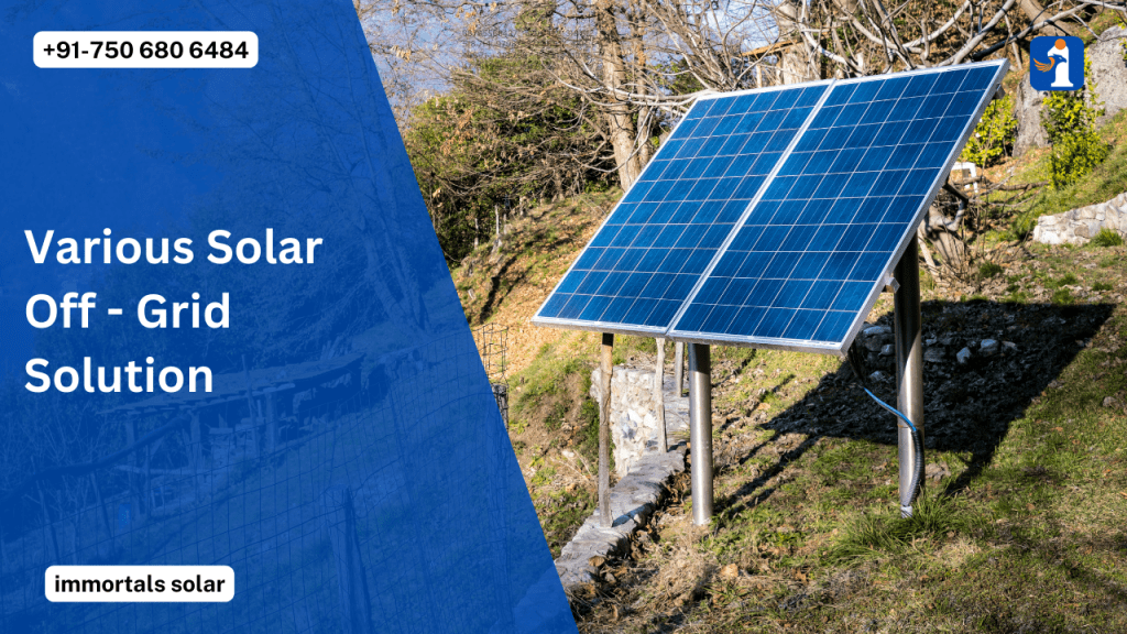 Where to Use Off-Grid Solar Solutions: Exploring Applications ...
